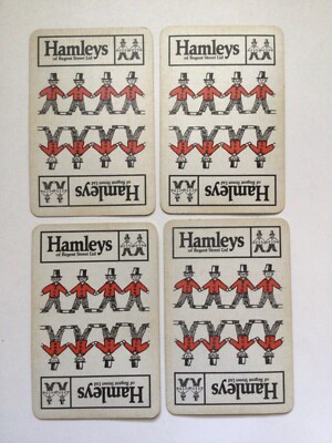 (4) Vintage “Hamley’s Toy Store” Playing Cards,Waddington’s | eBay