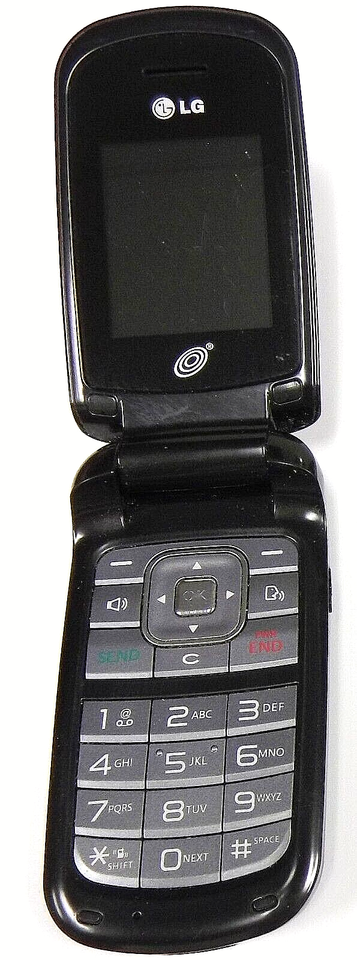 LG 231C / LG231C - Black and Gray ( TracFone ) Very Rare CDMA Flip ...