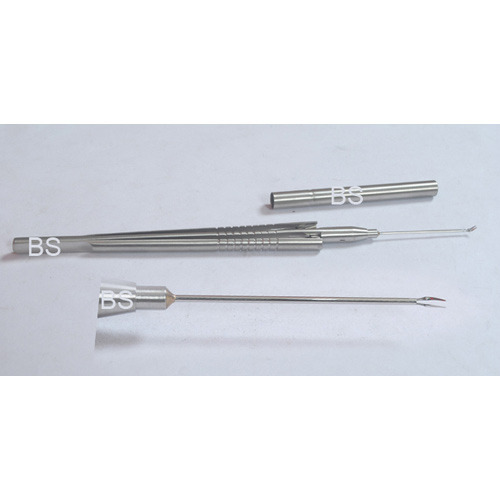 SS Vitreous Vertical Scissors 23G Angle 90 Degree Vitrectomy Ophthalmic ...