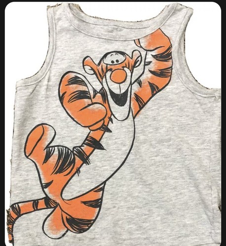 Tigger Baby Tank Top 12M Gray | eBay