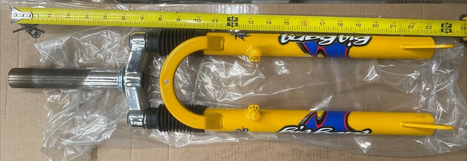 Yellow 26in Mountain Bike/ Bicycle Suspension Fork Threaded/ 1 In ...