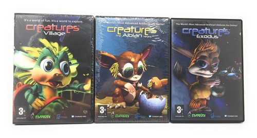 Creatures PC Video Game Triple Pack, Exodus, The Albian Years, Village ...