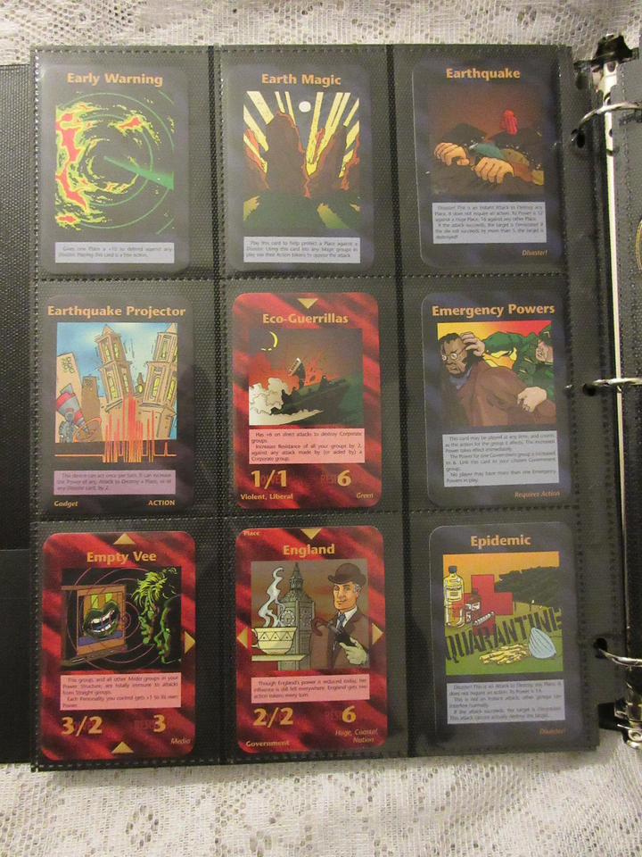 ALL 200 LIMITED 1st Common Set ILLUMINATI INWO New World Order Card ...