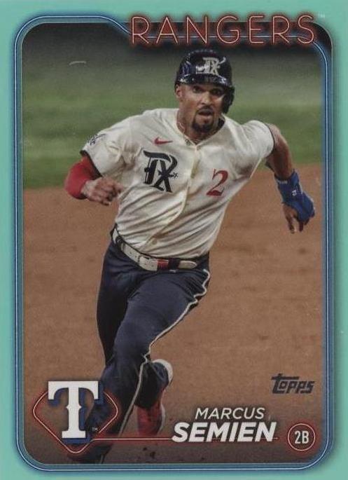 2024 Topps Series 2 - Marcus Semien #499 Aqua for sale online | eBay
