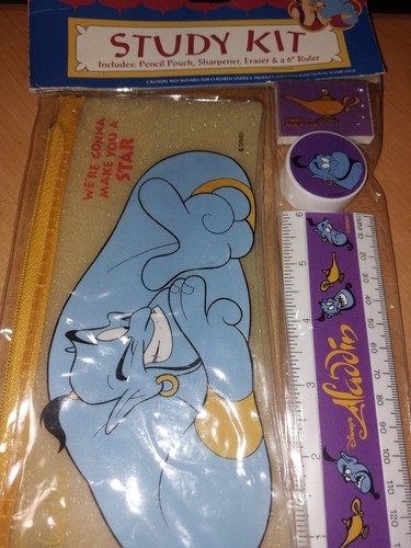 Vintage Study Kit Disney GENIE Aladdin Item#5858 Impact International ...