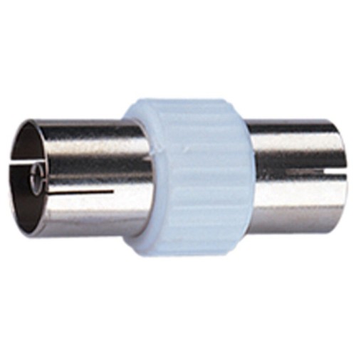 TV Freeview RF Aerial Cable Joiner Female to Female Coupler Nickle ...