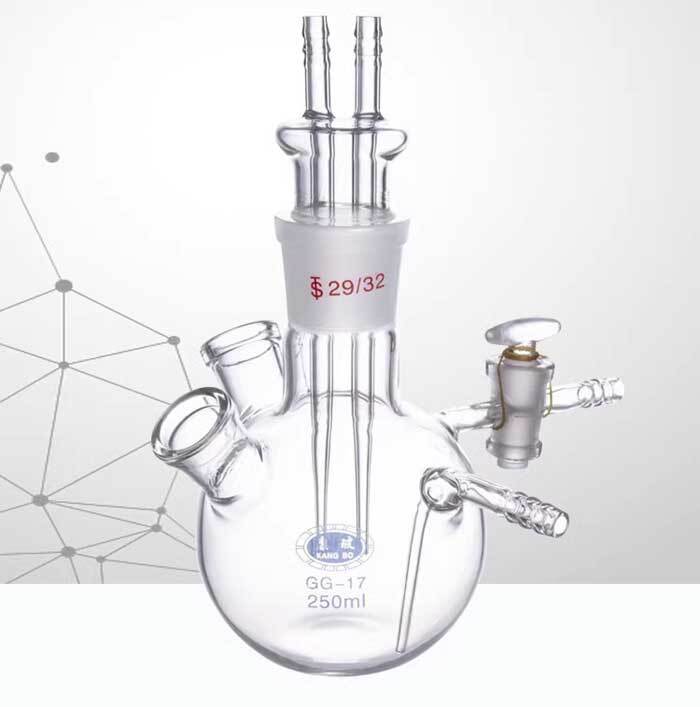 Chemistry Lab Supply: 250ml Karl Fisher Reaction Flask with Five ...