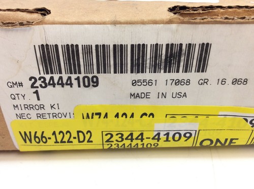 Chevrolet GMC RH Passenger Side View Trailer Tow upper Mirror Glass ...