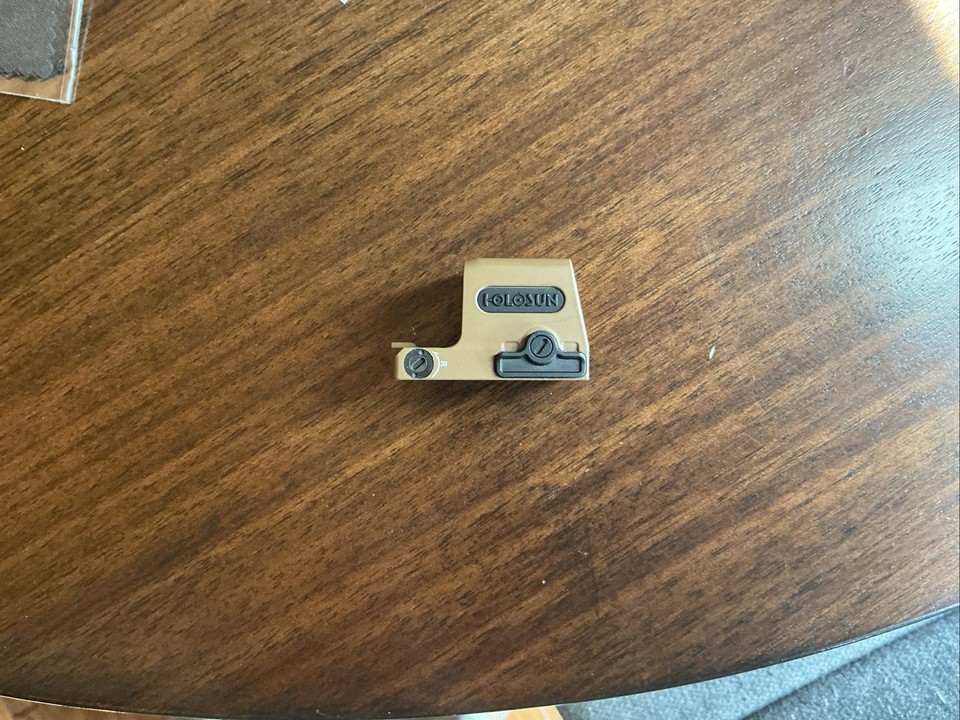Holosun FDE EPS CARRY Red MRS Dot Sight Solar Reflex Optic EPS-CARRY-RD ...