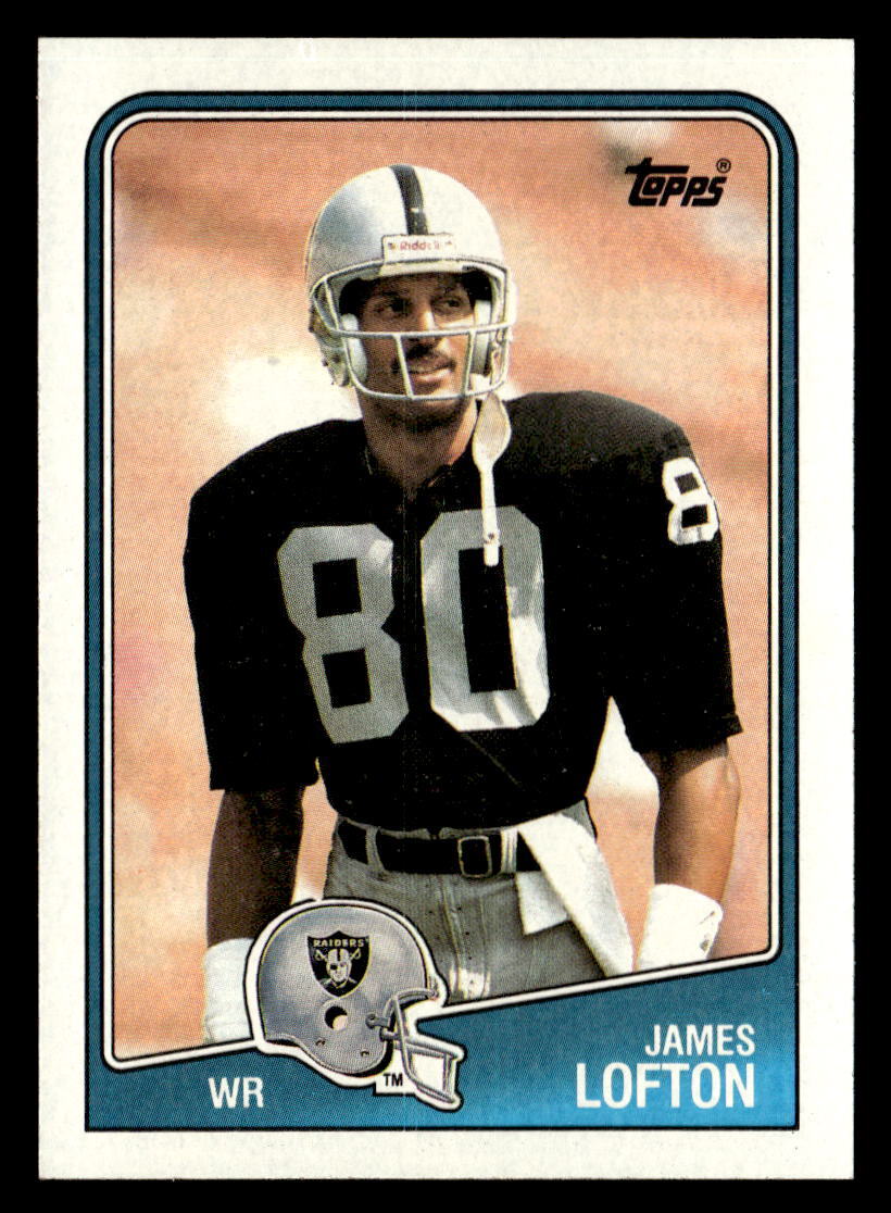 James Lofton 1988 Topps Card #329 Los Angeles Raiders | eBay