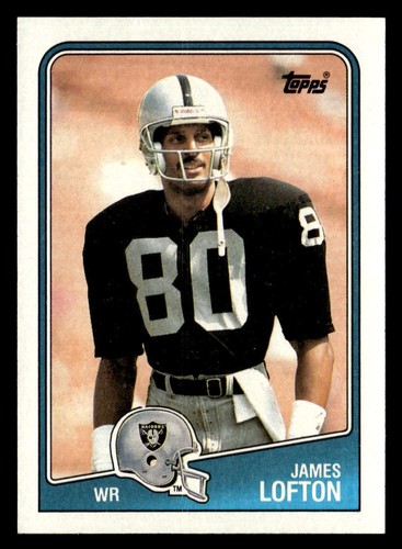 James Lofton 1988 Topps Card #329 Los Angeles Raiders | eBay