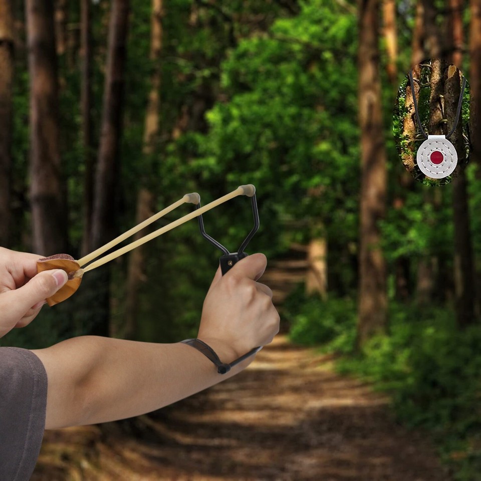 Hunting Professional Catapult Safer Slingshot With Rubber Aim Point ...