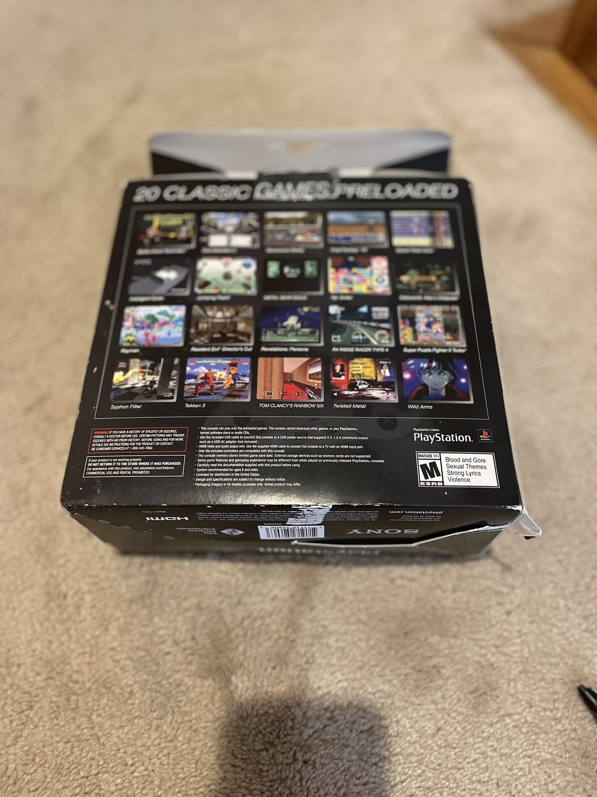 Sony Playstation 1 PS1 Classic Mini Console Bundle Working SCPH-1000R ...