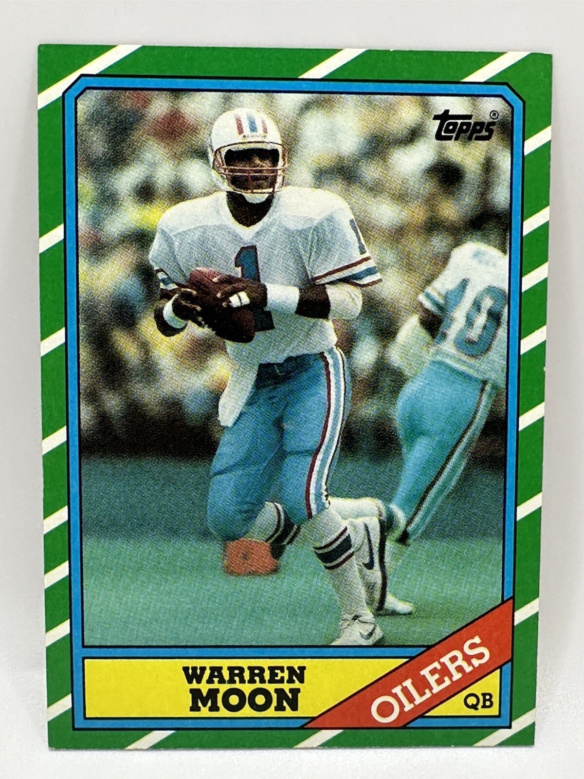 1986 Topps Warren Moon #350 Houston Oilers Football Card | eBay