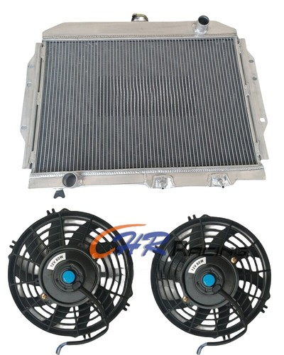 Aluminum Radiator+Fans For 58-74 AMC AMX Ambassador/Gremlin/Javelin ...