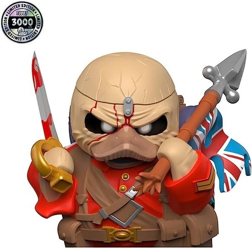 Iron Maiden Eddie the Trooper Rock Rubber Duck Ducky Duckie TUBBZ PVC ...