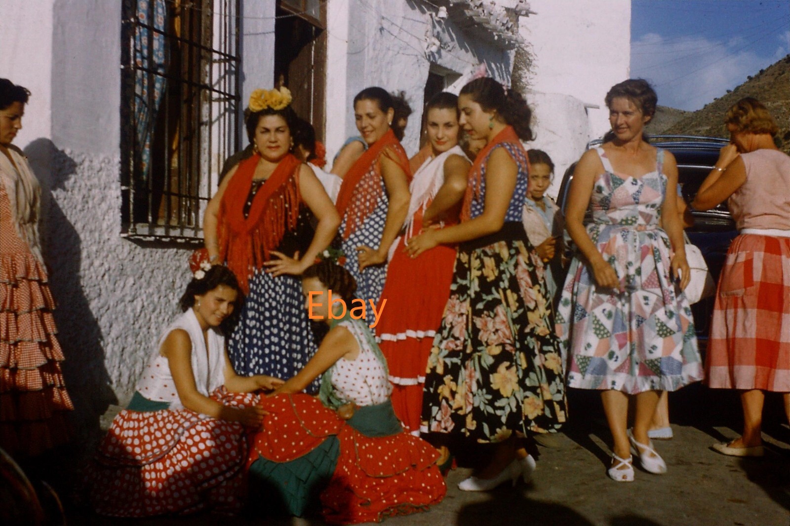 35mm Slide - Young Spanish Gypsy Women, Granada, 1959 | eBay
