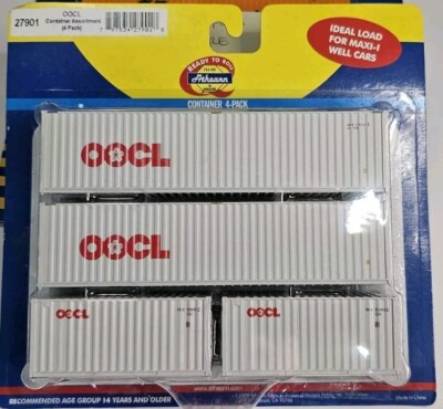 27901 Athearn OOCL Container Assortment | eBay