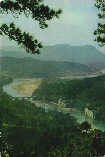 CPM AK GUANGZHOU KWANGCHOW Tsunghua Hot Spring - River Panorama CHINA ...