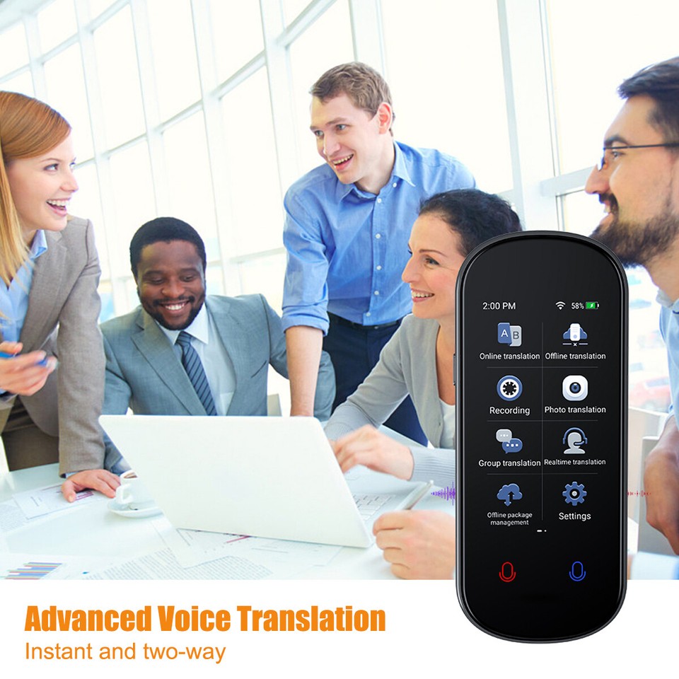 Language Translator Device 139+Languages Two Way Instant Voice Photo ...