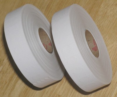 2 Rolls Genuine Avery Dennison Monarch 1131 FG-122 Plain White Price ...