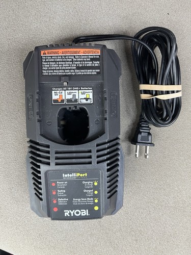 Ryobi P118 Dual-Chemistry NiCd & Li-Ion 18V ONE+ Intelliport Battery ...