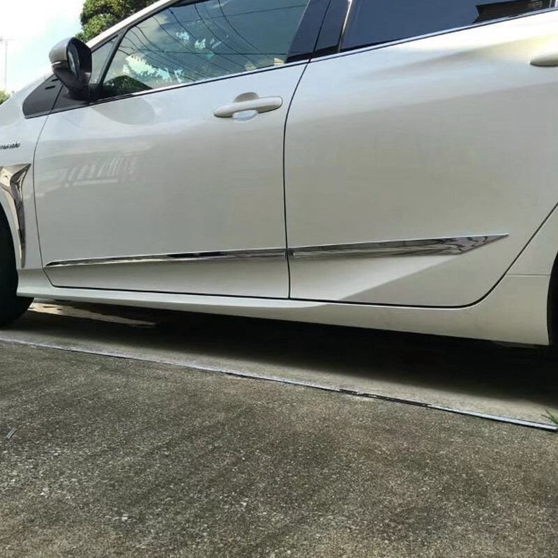 For Toyota Prius Prime XW50 PHV 2016-2022 Side Door Body Strip Trim ...