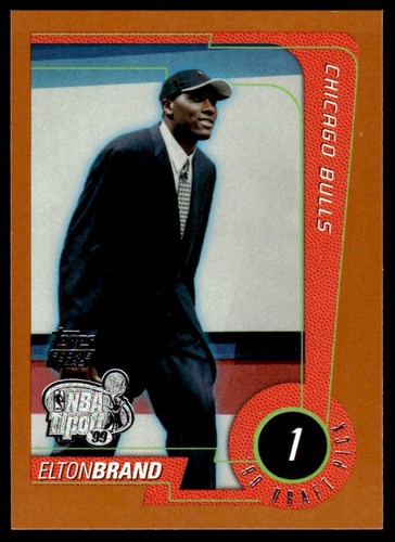 1999-00 Topps Tip-Off Chicago Bulls Basketball Card #115 Elton Brand ...