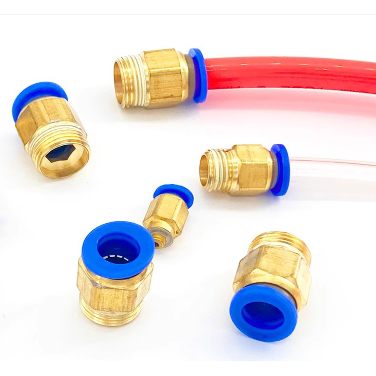 Pneumatic Push-In Fittings Metric Male Stud Push-in Fittings ...