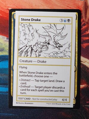 Stone Drake Mystery Booster 2 Playtest Cards Magic Gathering MTG MB2 | eBay