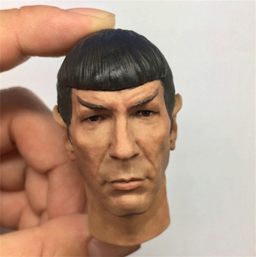 Spock Head Carved 1/6 Scale DIY 12'' Action Figure | eBay