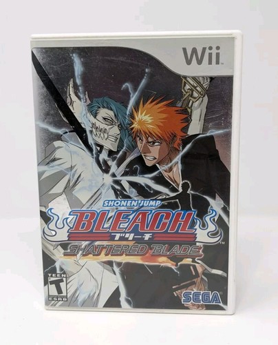 Shonen Jump Bleach Shattered Blade (Nintendo Wii, 2007) Complete w ...