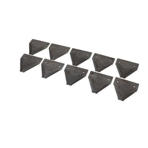 Sickle Section Shape 2 TS XH Black Anvil 10 Pack fits Case IH 8830 8840 ...