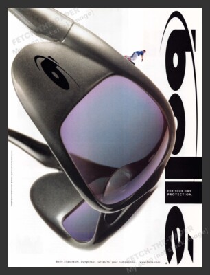 Bolle Slipstream Sunglasses 2000s Print Advertisement Ad 2002 | eBay