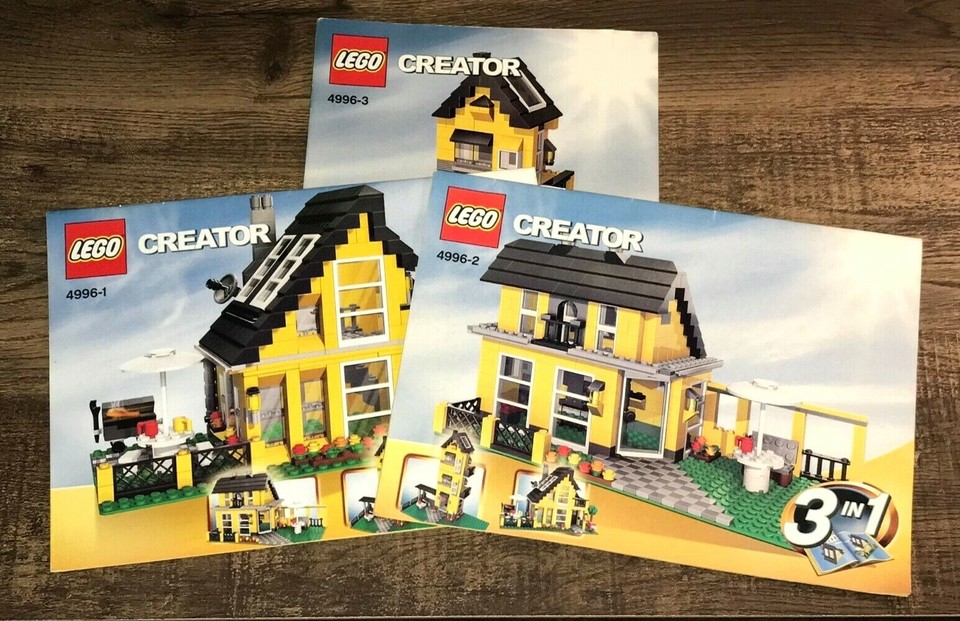 LEGO Instruction Booklet Manuals Pick & Choose What You Want! Updated 9 ...
