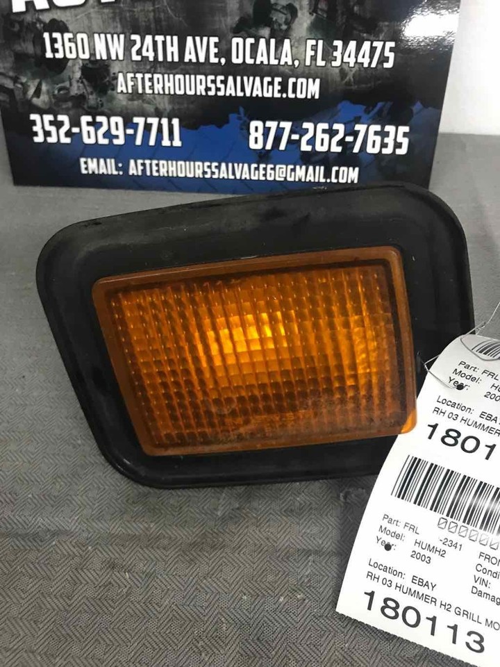 Front Lamp HUMMER H2 Right 03 04 05 06 07 08 09 | eBay