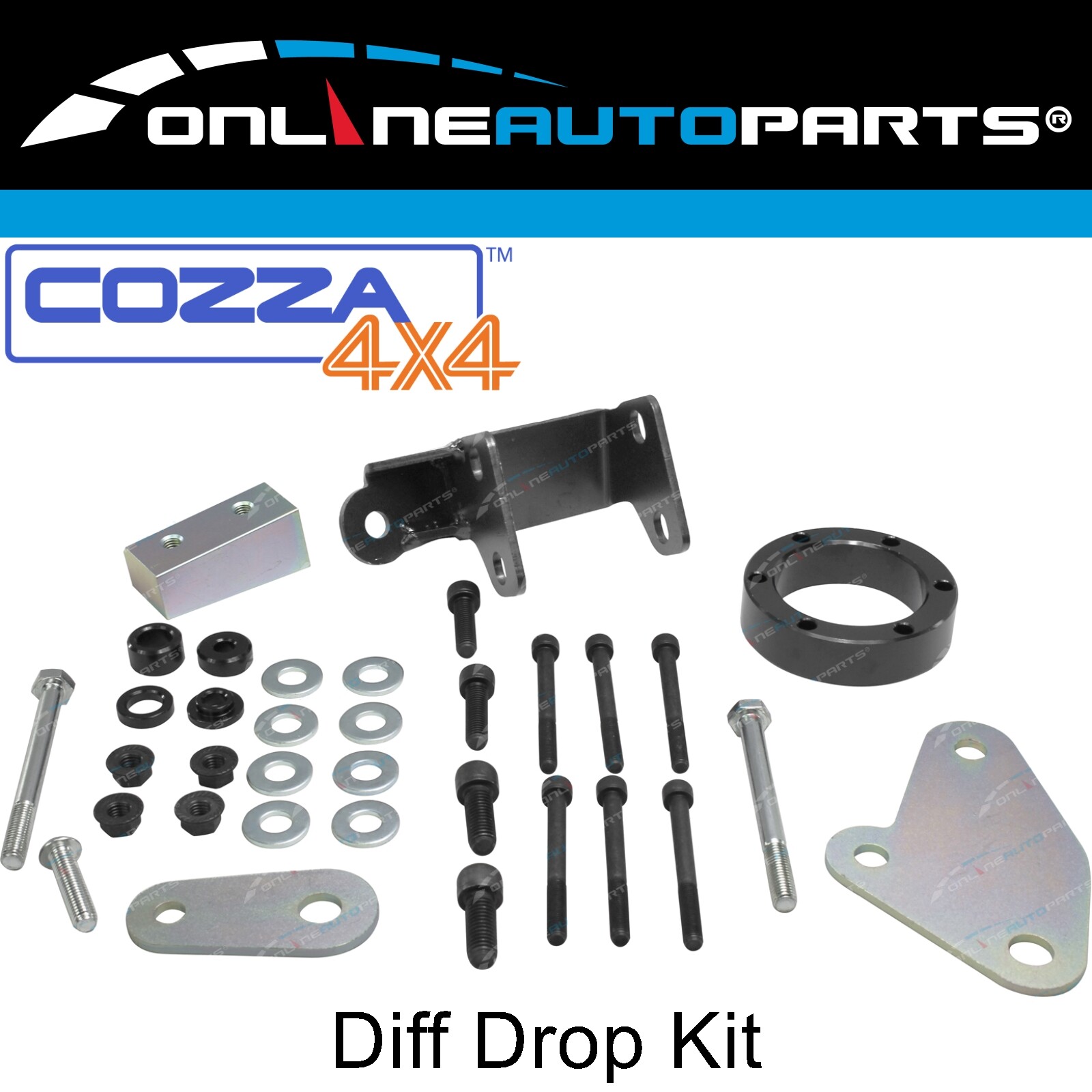 Diff Drop Kit for Ford Everest UA - Ford Ranger PX - Mazda BT50 UP | eBay