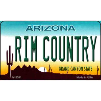 Rim Arizona State License Plate Tag Magnet M-2561 | eBay