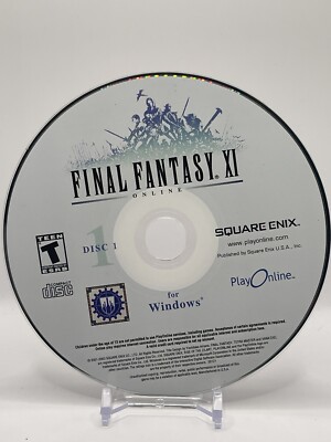 Final Fantasy XI Online PC Windows Video Game DISC 1 & 2 ONLY ...