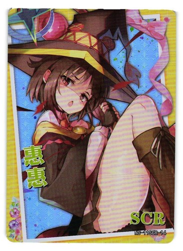 MEGUMIN SCR NS-11SCR-14 Goddess Story Anime TCG CCG Card | eBay
