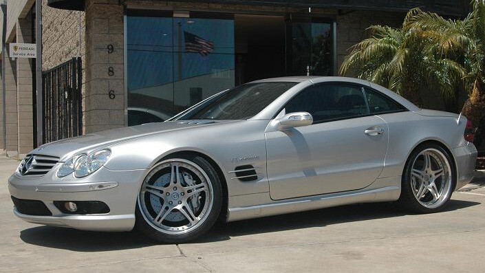 MERCEDES SL55 R230 LOWERING LINKS KIT ABC (PREMIUM FULLY ADJUSTABLE ...