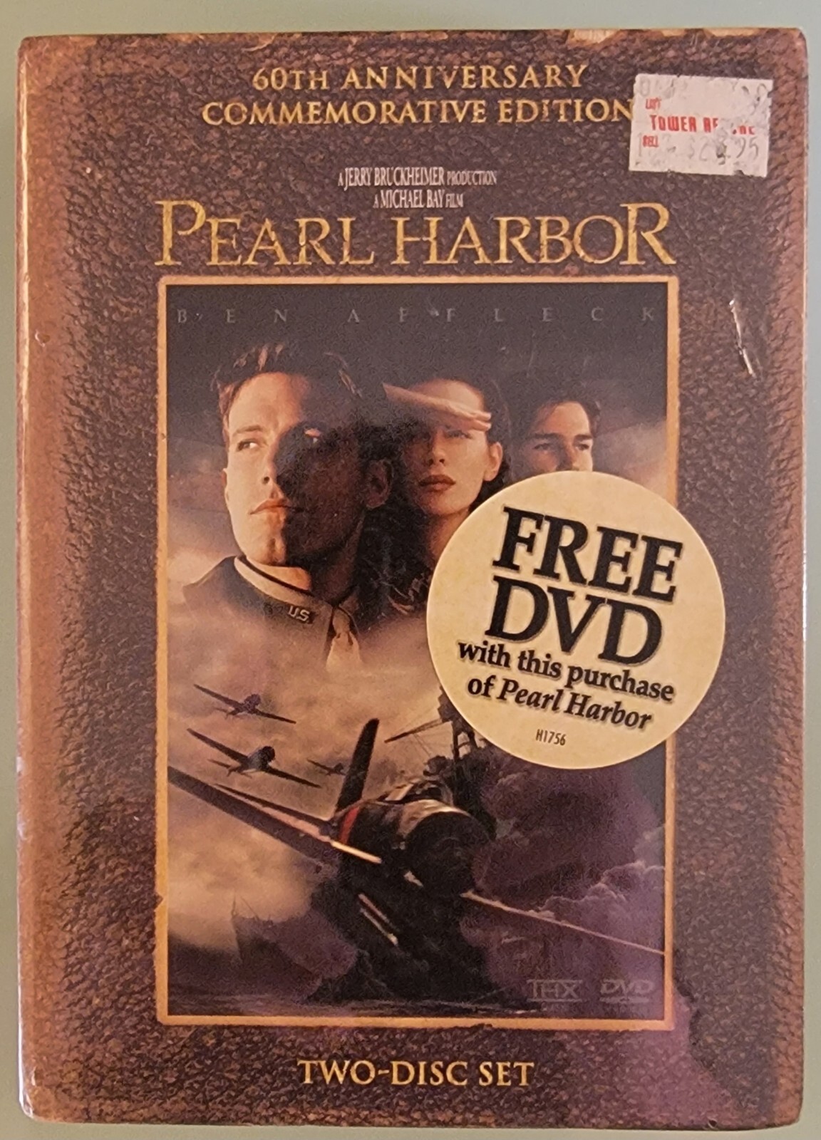 Rare Tower Records Sealed Bundle Pearl Harbor & Enemy of the State DVDs ...