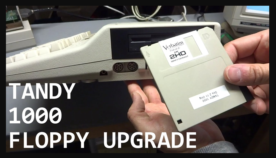 Tandy 1000 Internal Floppy disk drive Adapter for standard PC drives | eBay
