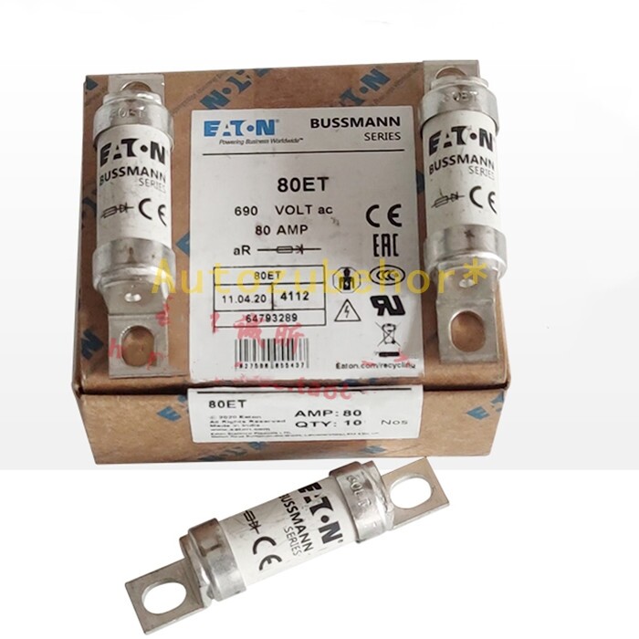 QTY:10 NEW FOR Fuse BS88:4 80ET 80A 690V | eBay