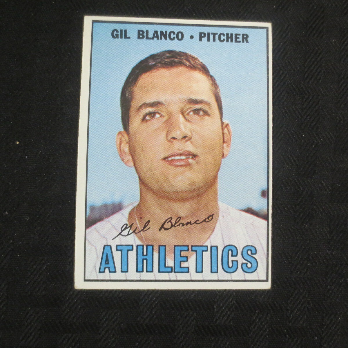 1967 Topps #303 Gil Blanco Athletics Clean crease free | eBay