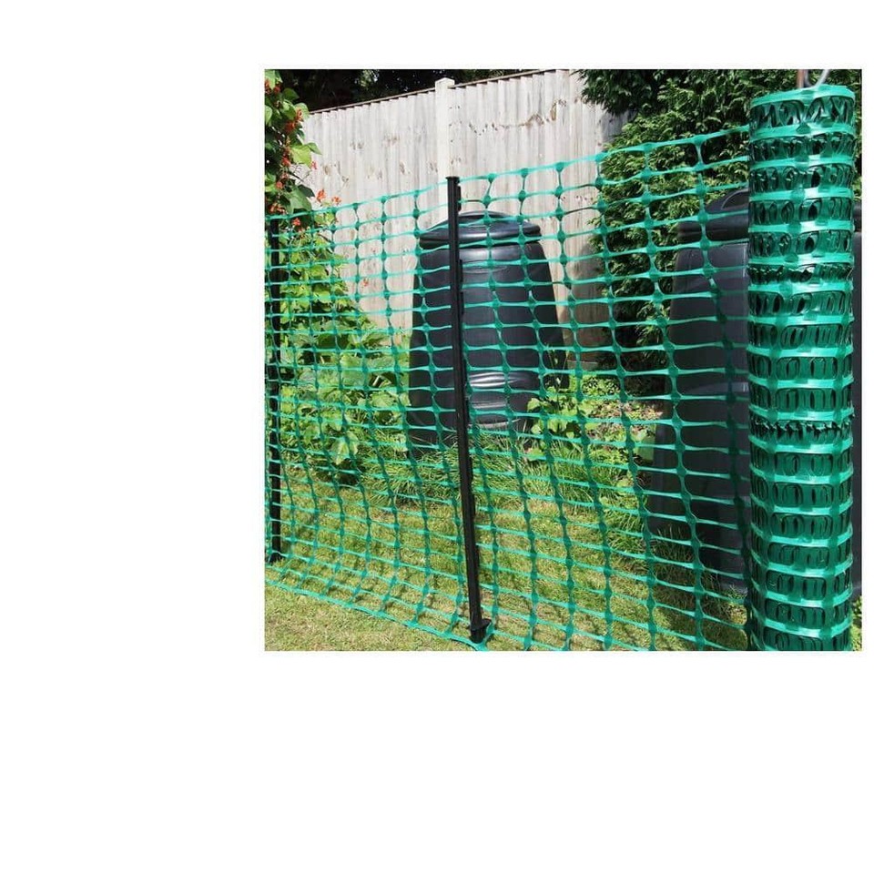 Single Temporary Fencing Mesh Snow Fence Plastic Safety Garden Netting ...