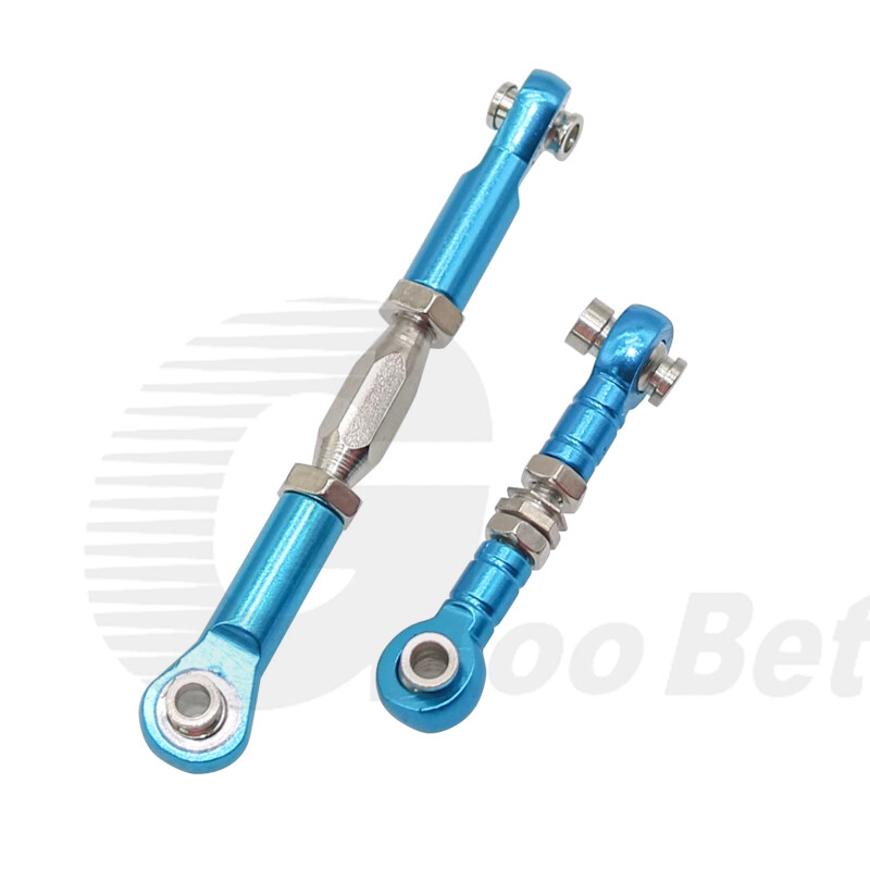 Alloy M3 Tie Rod End Ball Joint Turn Buckle 1:10 RC Car Boat Aluminium ...