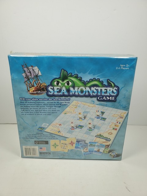Sea Monsters Board Game 2007 Briarpatch for sale online | eBay