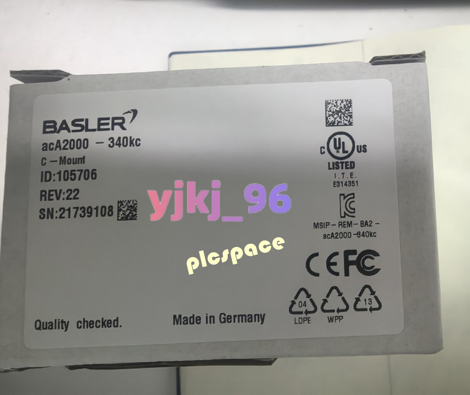 BASLER acA2000-340kc brand new industrial camera | eBay