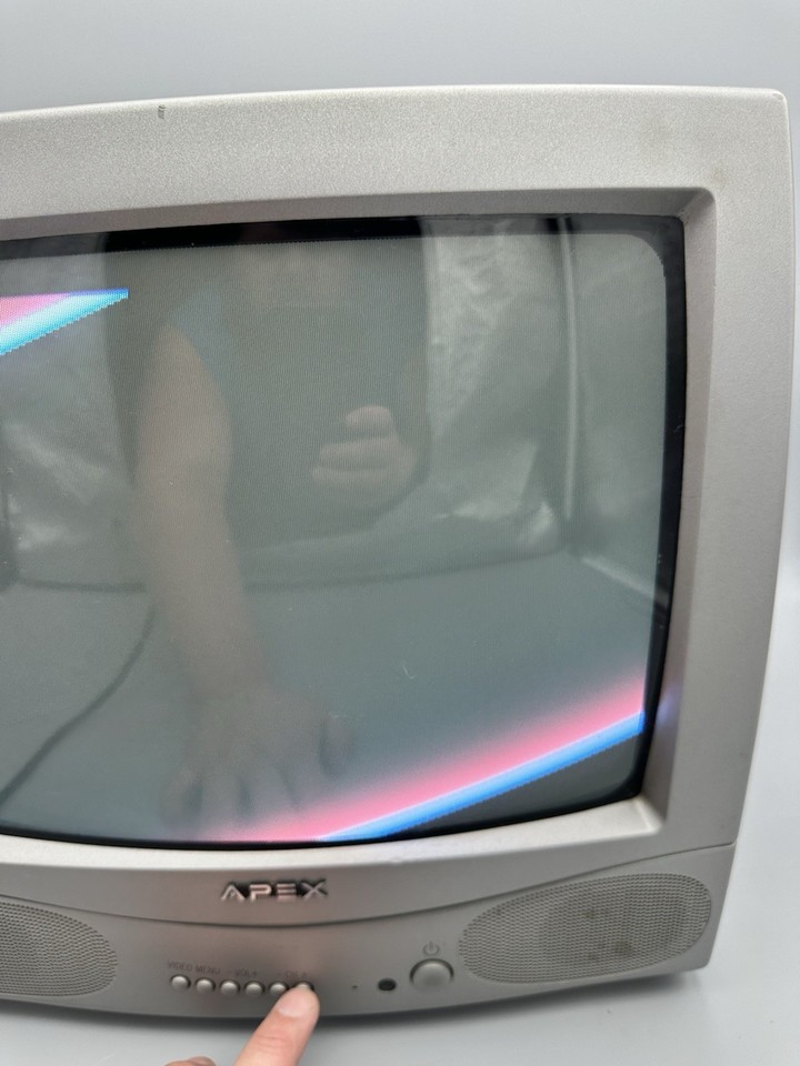 Apex Digital AT1302 13" Retro Gaming CRT TV | eBay